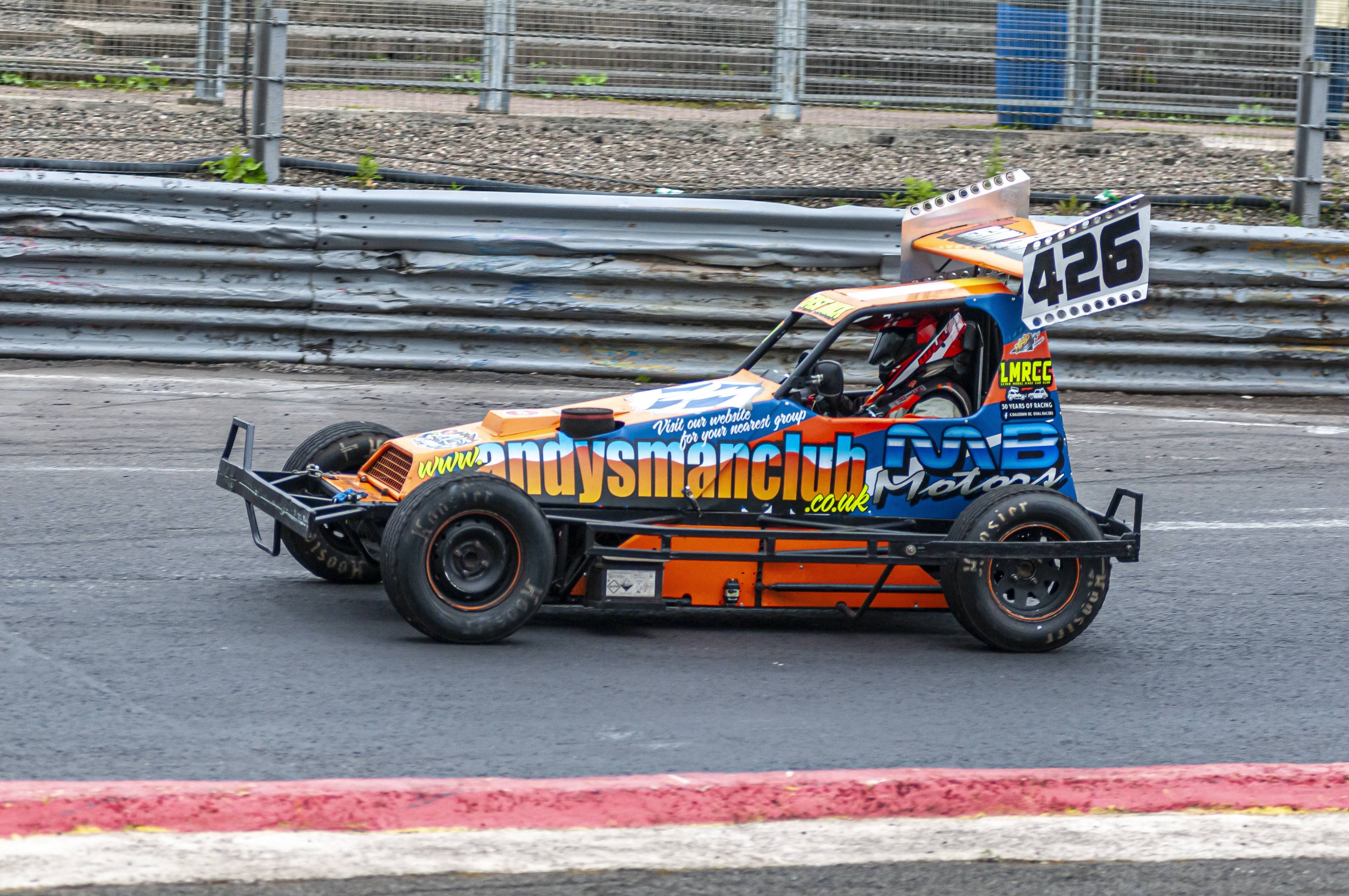 Hardie Race Promotions Stock Car & Banger racing at Lochgelly Raceway